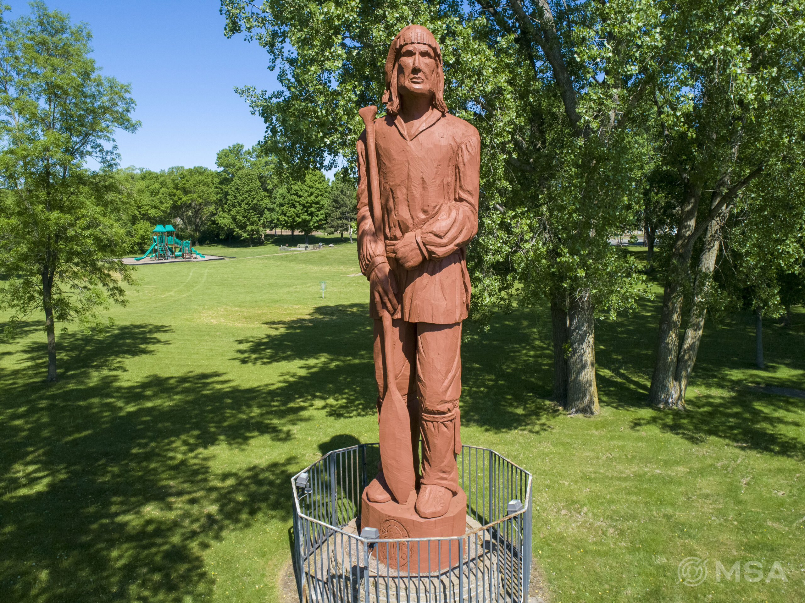 Voyageur Statue Oldhighway61 Voyageur Statue Oldhighway61